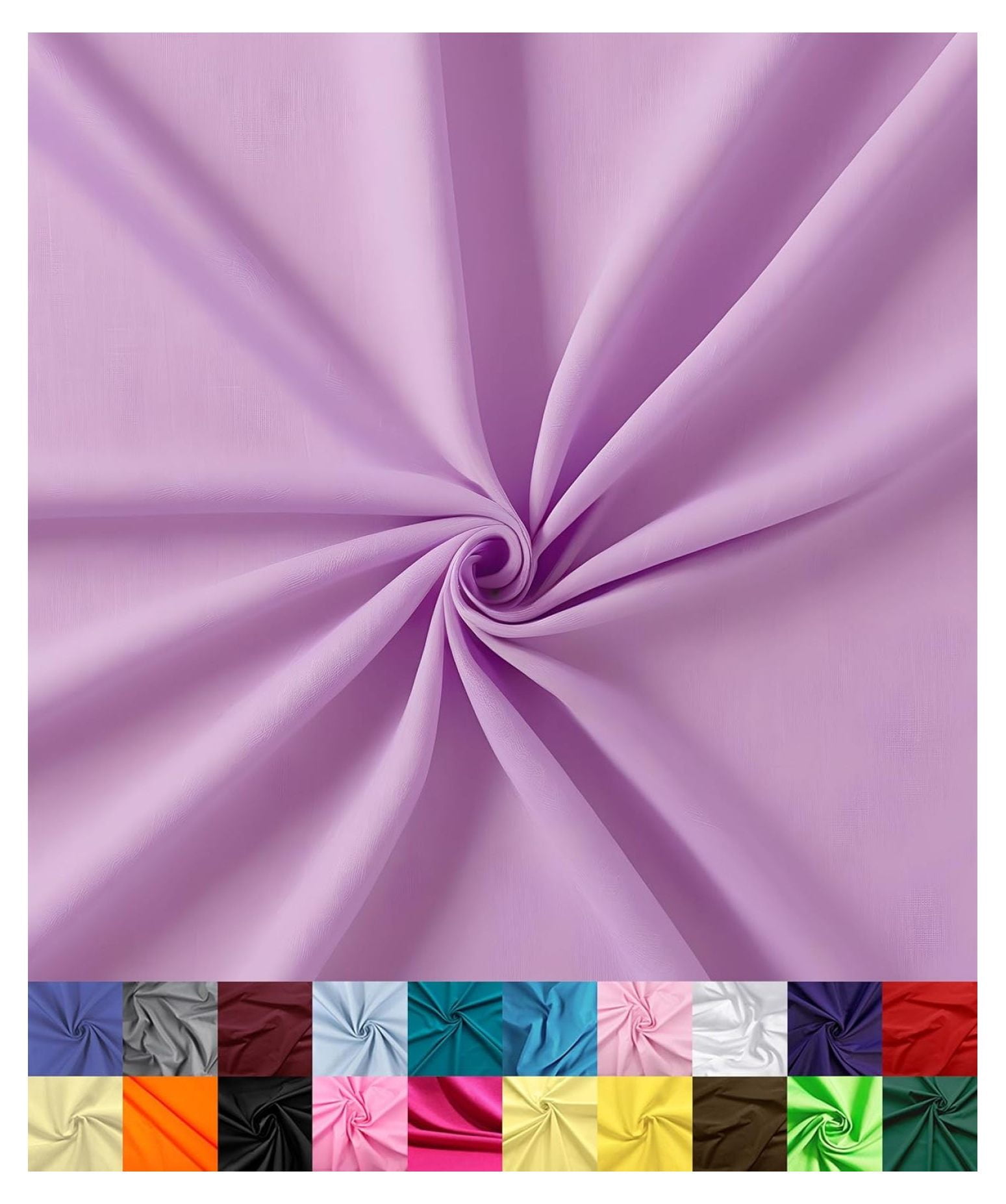 | Cotton Fabric for Sewing | Broadcloth Fabric | by The Yard | 60" Wide ...