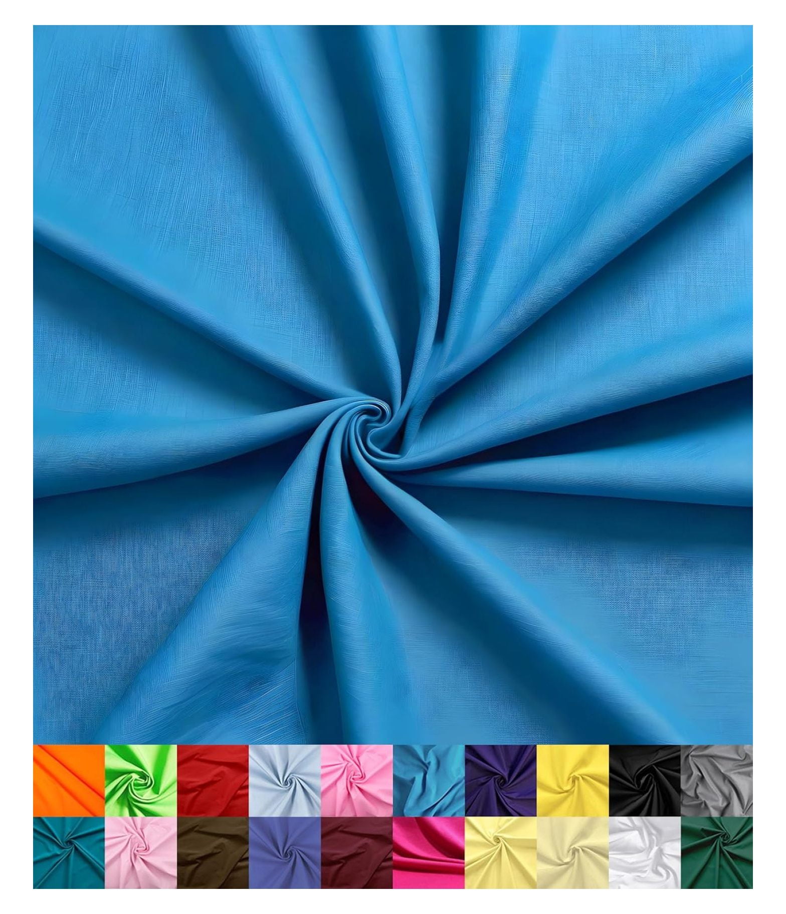 | Cotton Fabric for Sewing | Broadcloth Fabric | by The Yard | 60" Wide ...