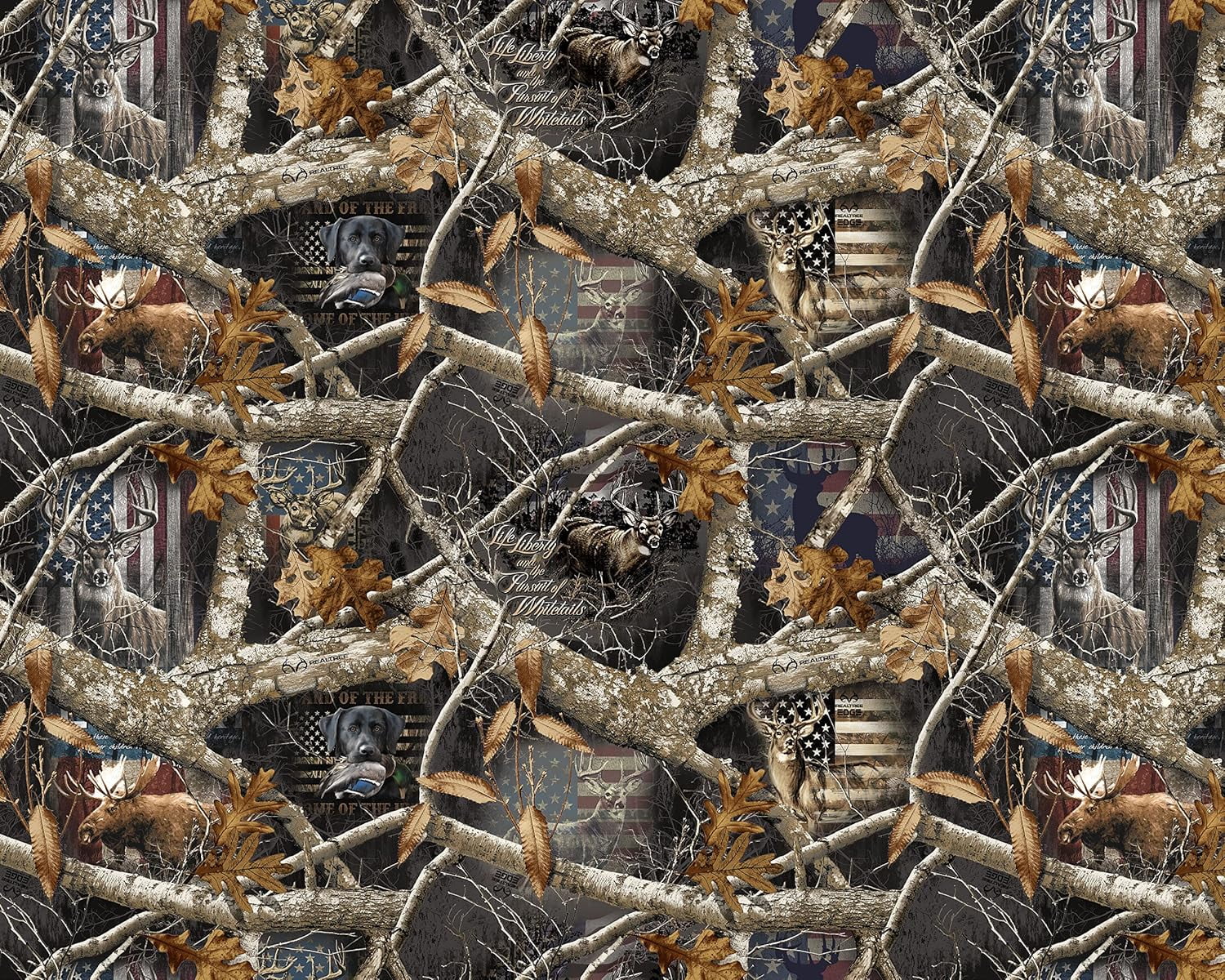 Cotton Fabric by Sykel-Licensed Edge Patriotic Scenic Cotton Fabric ...