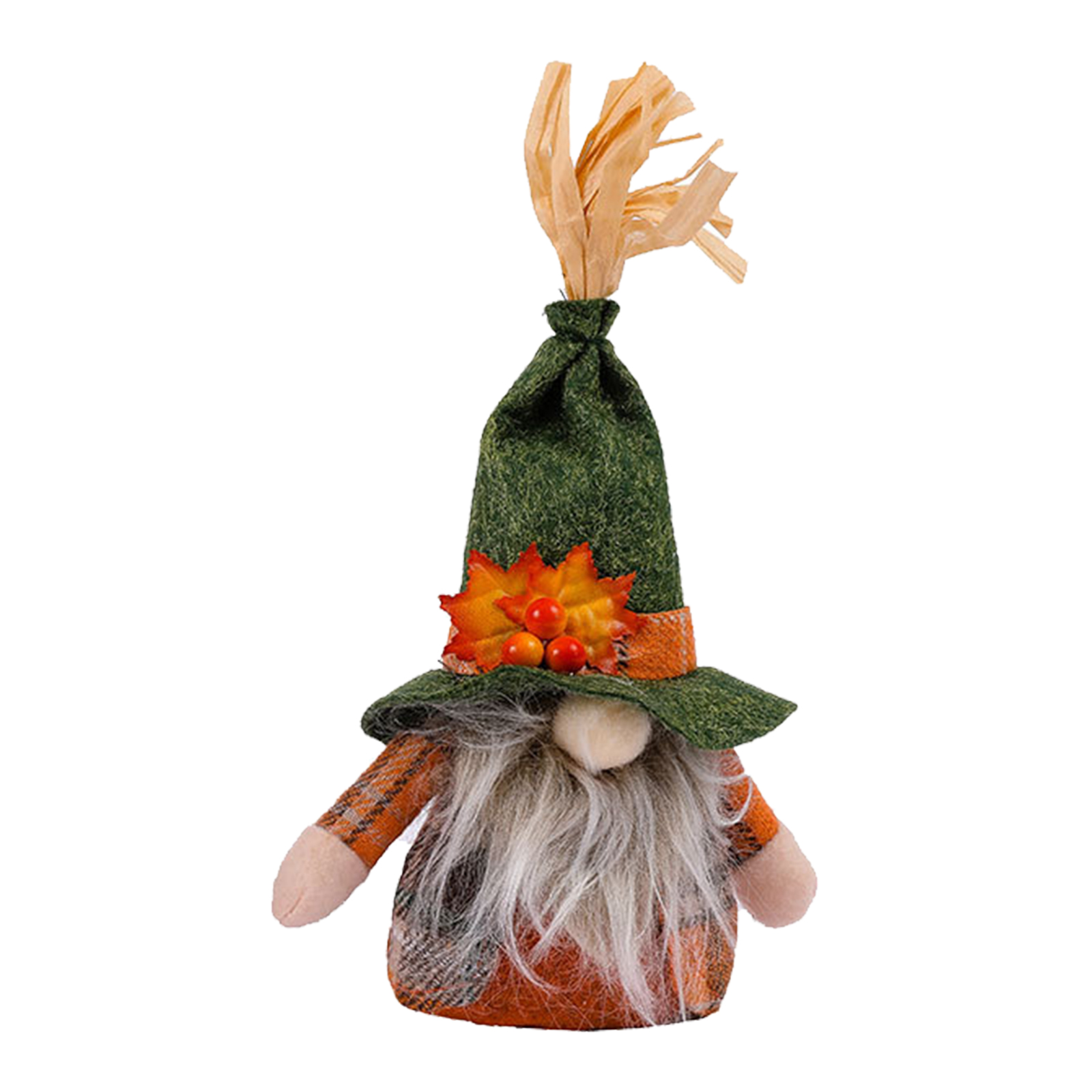 Cotton Filled Faceless Elder Wall Hanger, Soft Holiday Plush Doll Decor ...