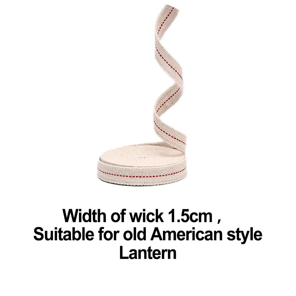Cotton Flat Wick 1m Length for Kerosene Lamp Oil Lamp Lantern Vintage ...