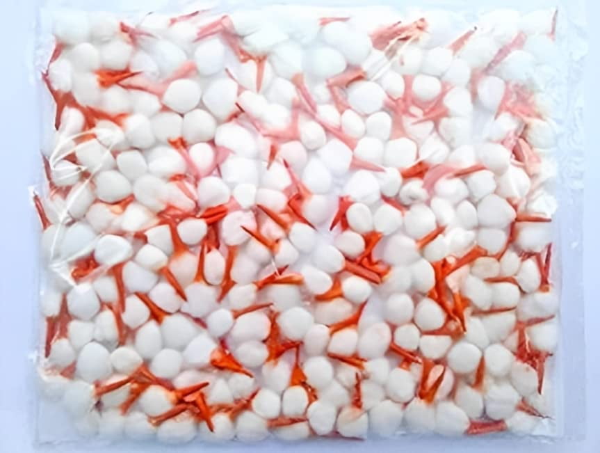 Cotton Flower Batti Cotton Wicks for Pooja Special Puja Batti Round ...