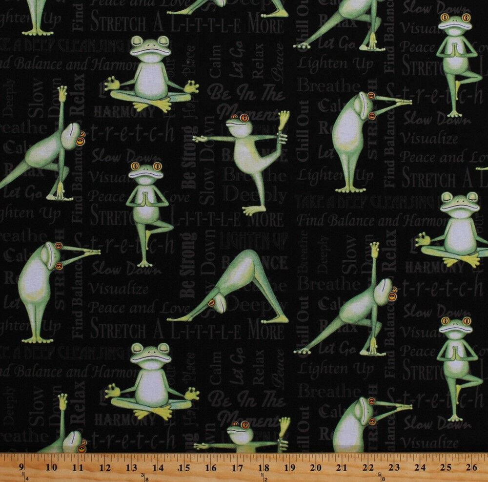 Cotton Frogs Yoga Frog Yoga Poses Stretches Stretching Exercise ...