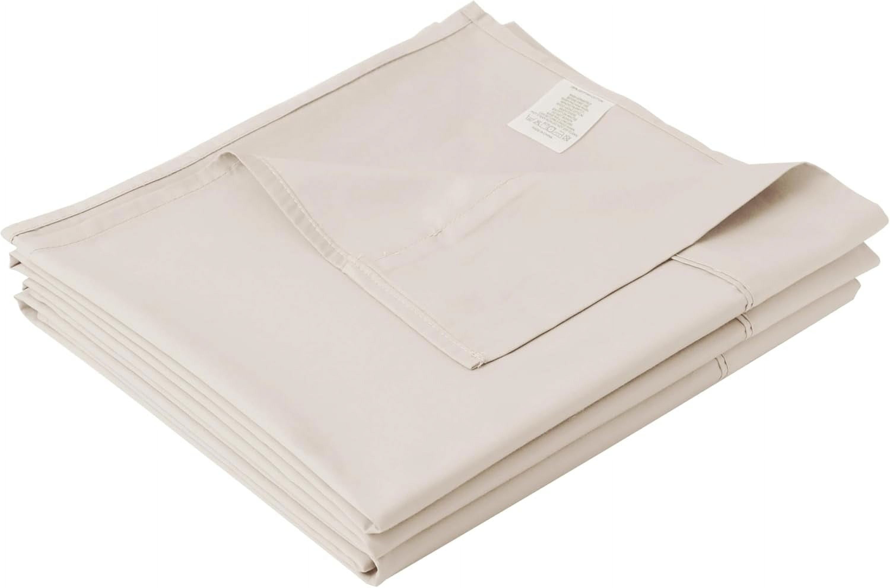 Cotton Full Flat Sheet Only, 600 Thread Count 100% Egyptian Cotton Top ...
