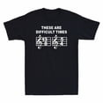 Cotton Graphic Note Are Funny Musical T-Shirt These Times Gift Men's ...