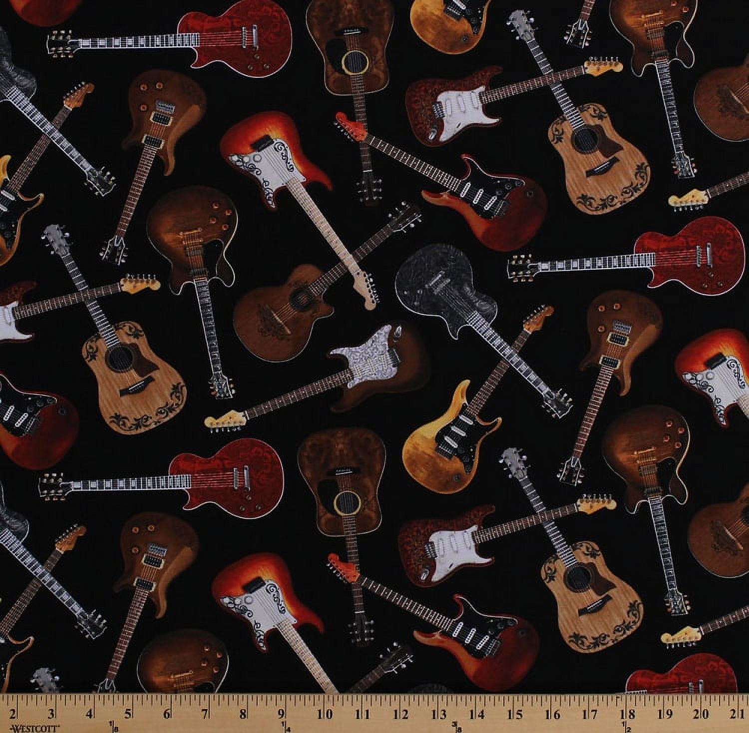 Cotton Guitars Acoustic Guitar Musical Instruments Musicians Black ...