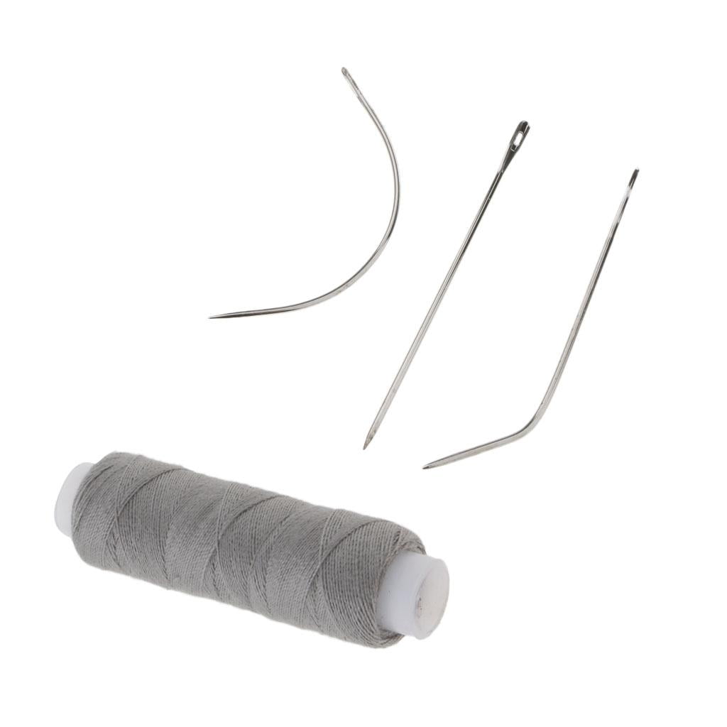 Cotton Hair Track Weft Weaving Sew Decoration Thread Tools for Hair Bun ...
