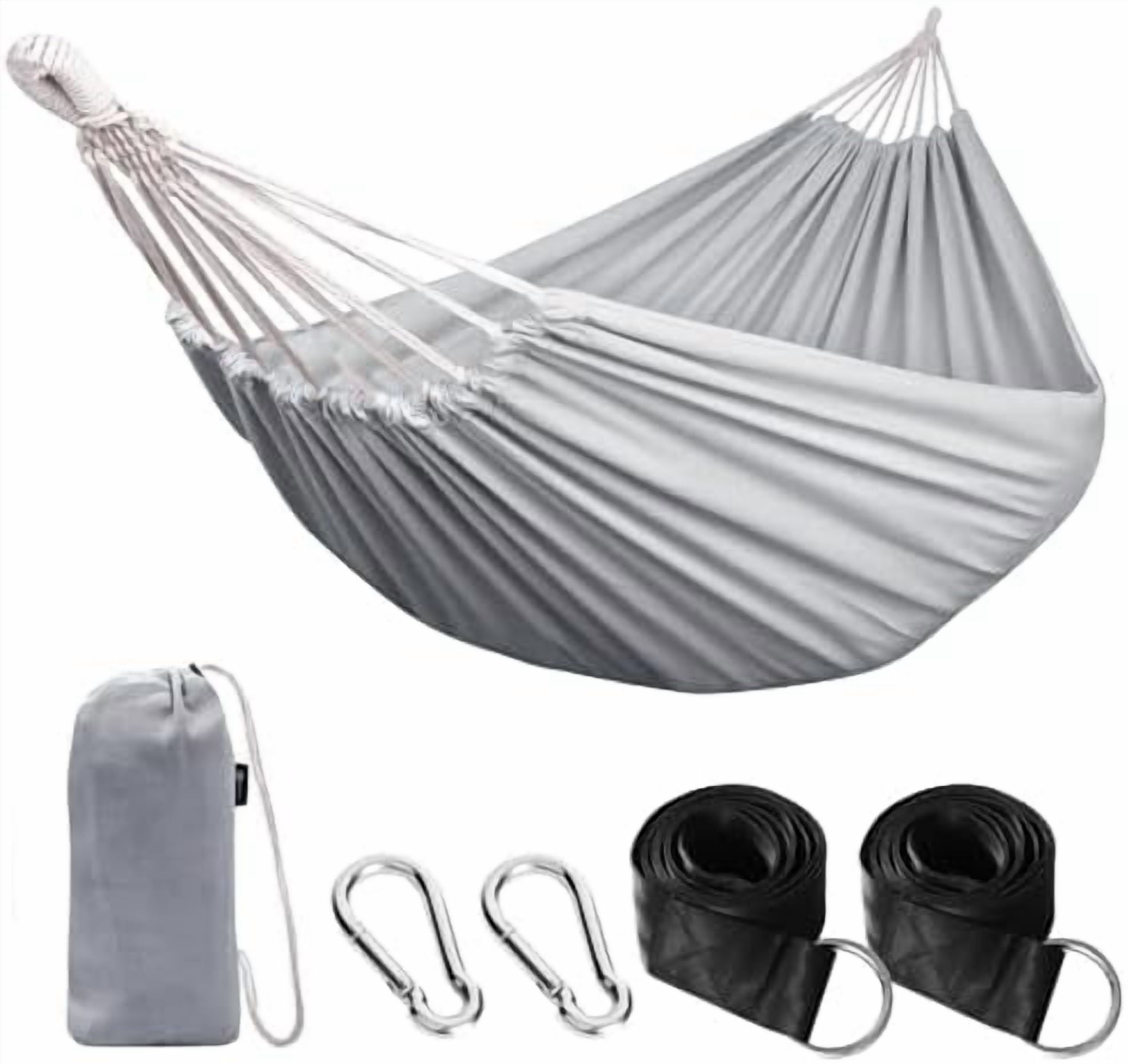 Cotton Hammock Portable Camping Hammocks for Hanging Sturdy Garden ...