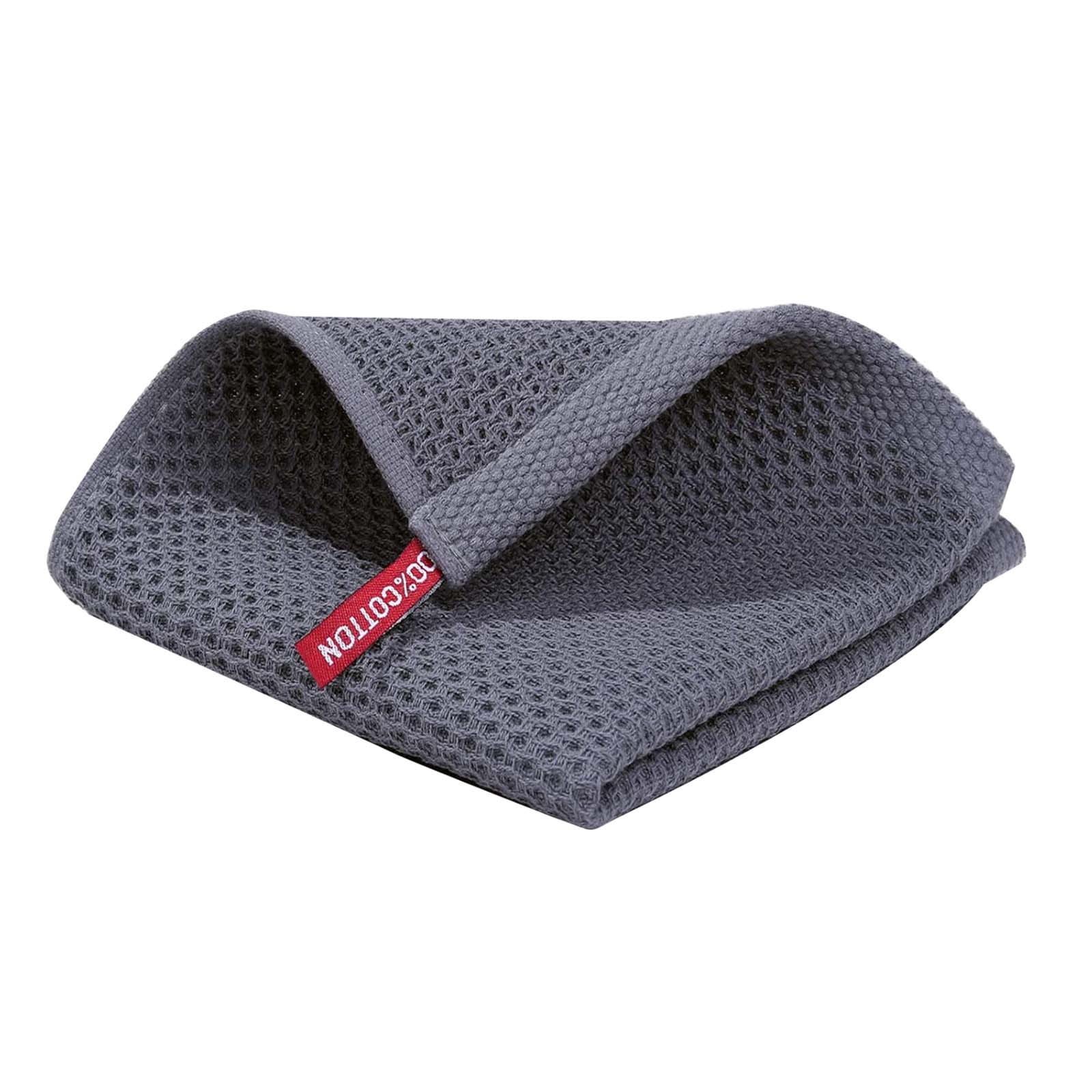 Cotton Honeycomb Kitchen Square Towel Set Easy Cleaning Square With ...