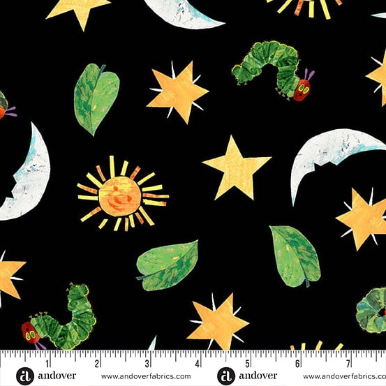 Cotton The Very Hungry Caterpillar Eric Carle Snack Time Sun Moon Stars ...