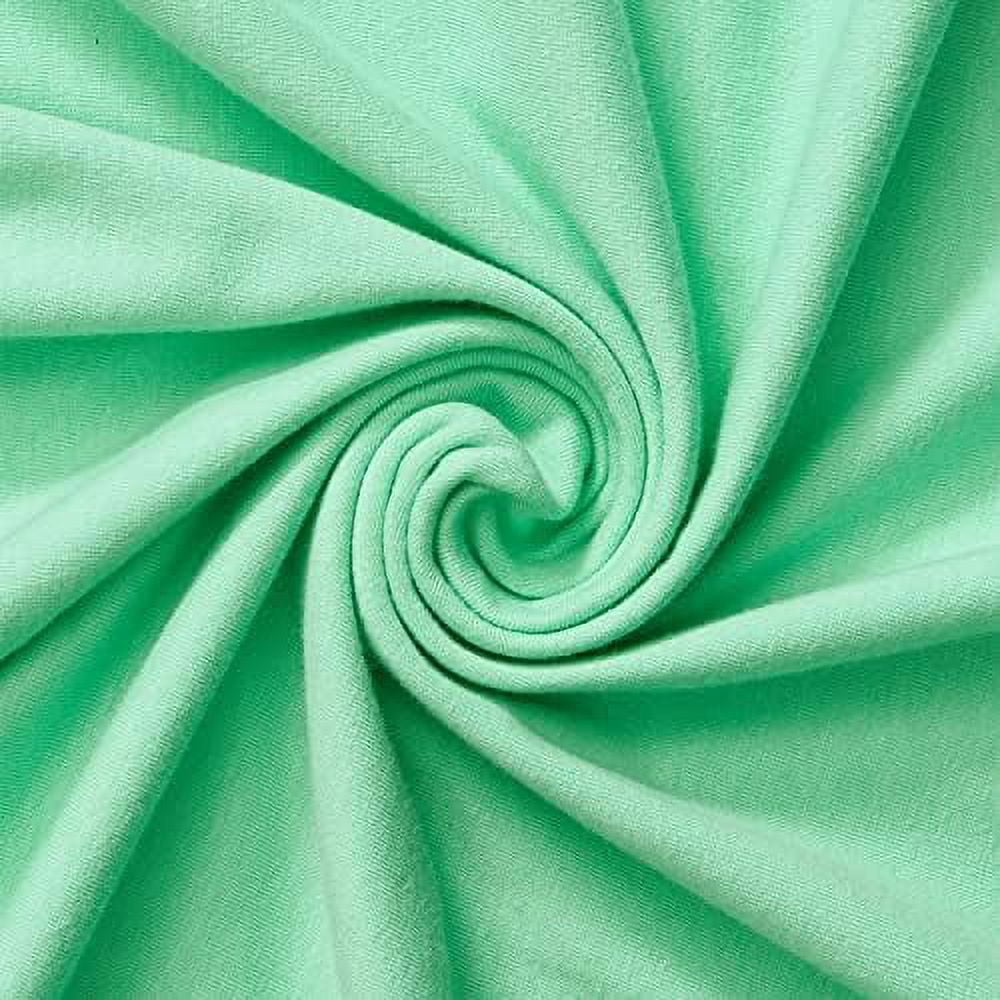 Cotton Jersey Lycra Spandex Knit Stretch Fabric 58/60" Wide (1 Yard ...