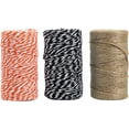 Cotton Jute Twine String for Craft - 984 Feet Cotton Twine Rope for ...
