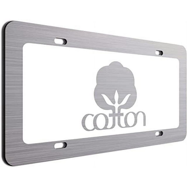 Cotton License Plates and Car Tags - Seal of Cotton gifts - Walmart.com