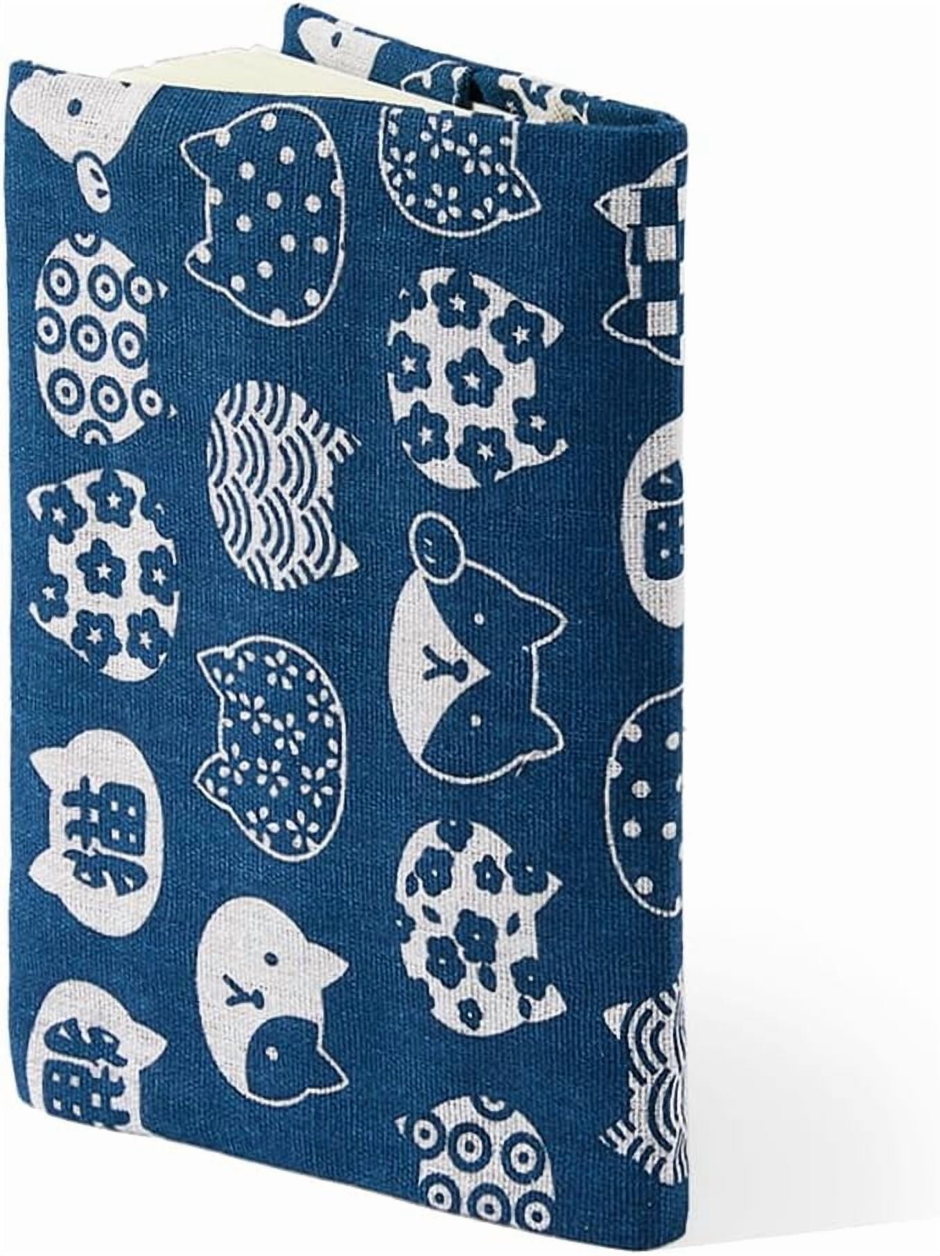 Cotton Linen Book Covers Notebook Wraps Rectangle Cat Shape 310x218x3mm ...