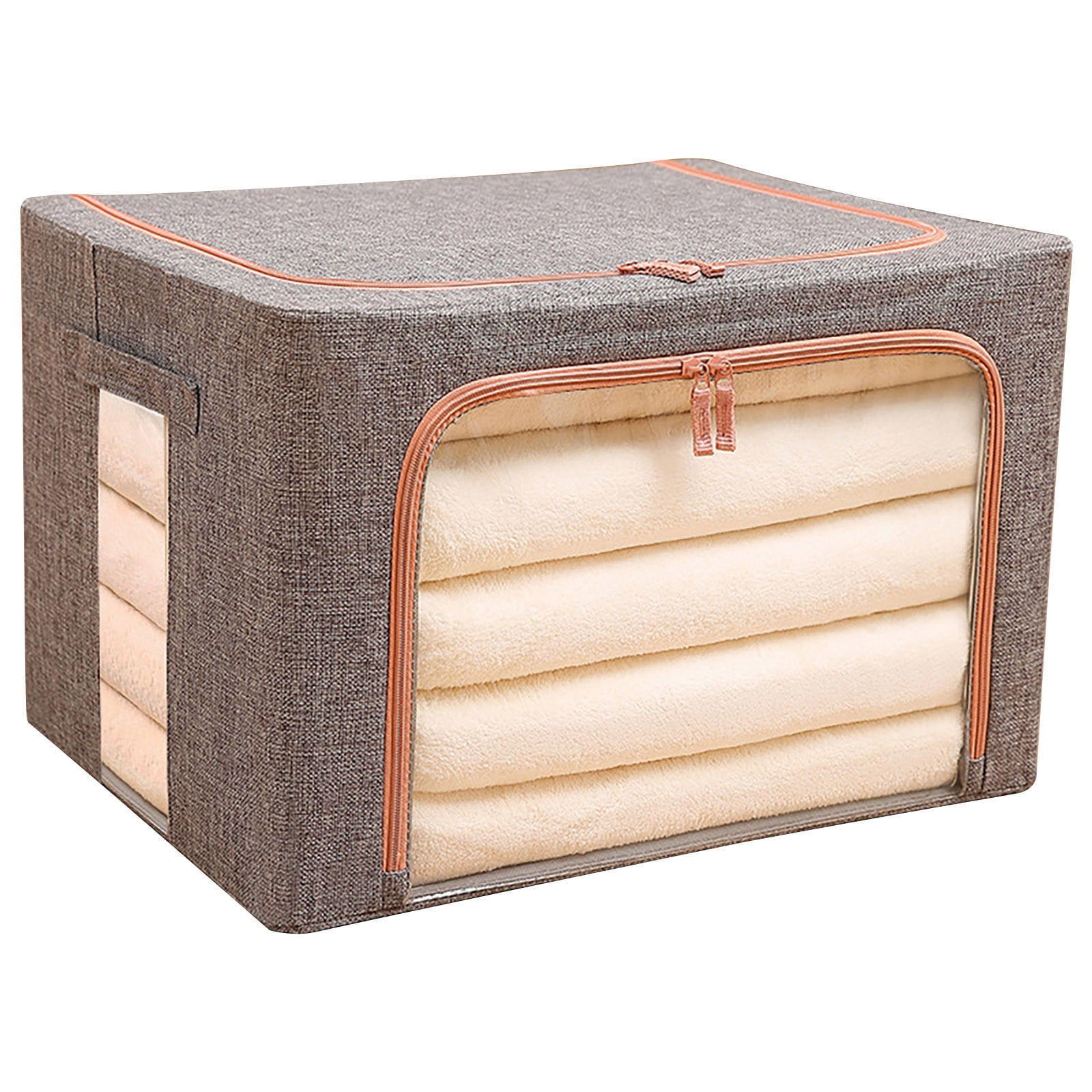 Cotton Linen Cloth Art Folding Clothes Storage Cloth Art Storage Box ...