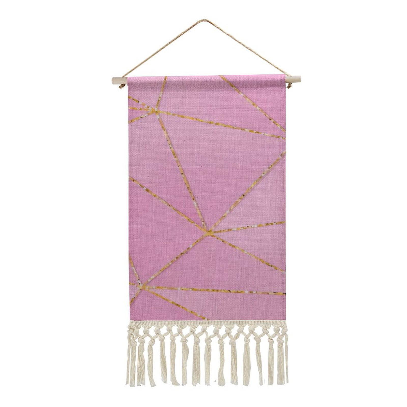 Cotton And Linen Fringe Hanging Picture 19.6×10in Thick And Comfortable ...