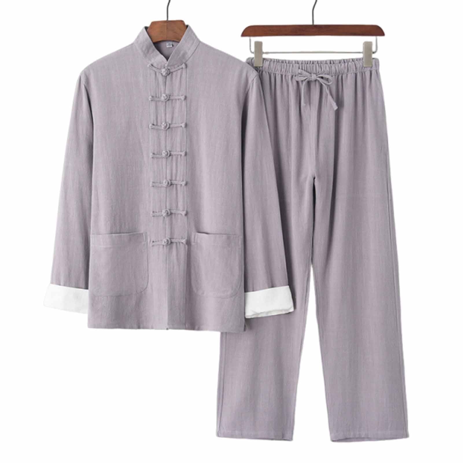 Cotton Linen Tang Suit Tang Suit Unisex Chinese Traditional Clothing ...
