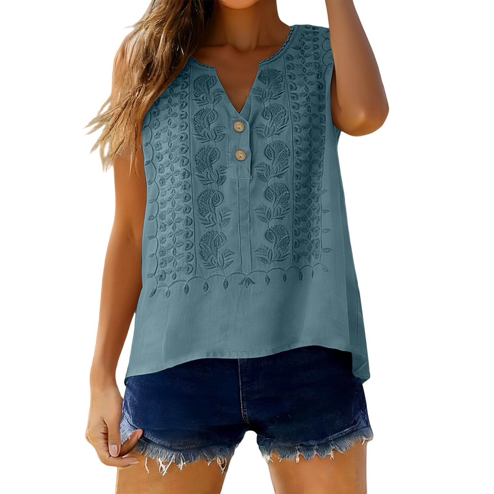 Cotton Linen Tank Tops For Womens，Linen Sleeveless Tops For Women Linen ...