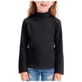 Cotton Long Sleeve Tee Shirts for Girls Basic Crewneck Tops T-Shirts 6 ...