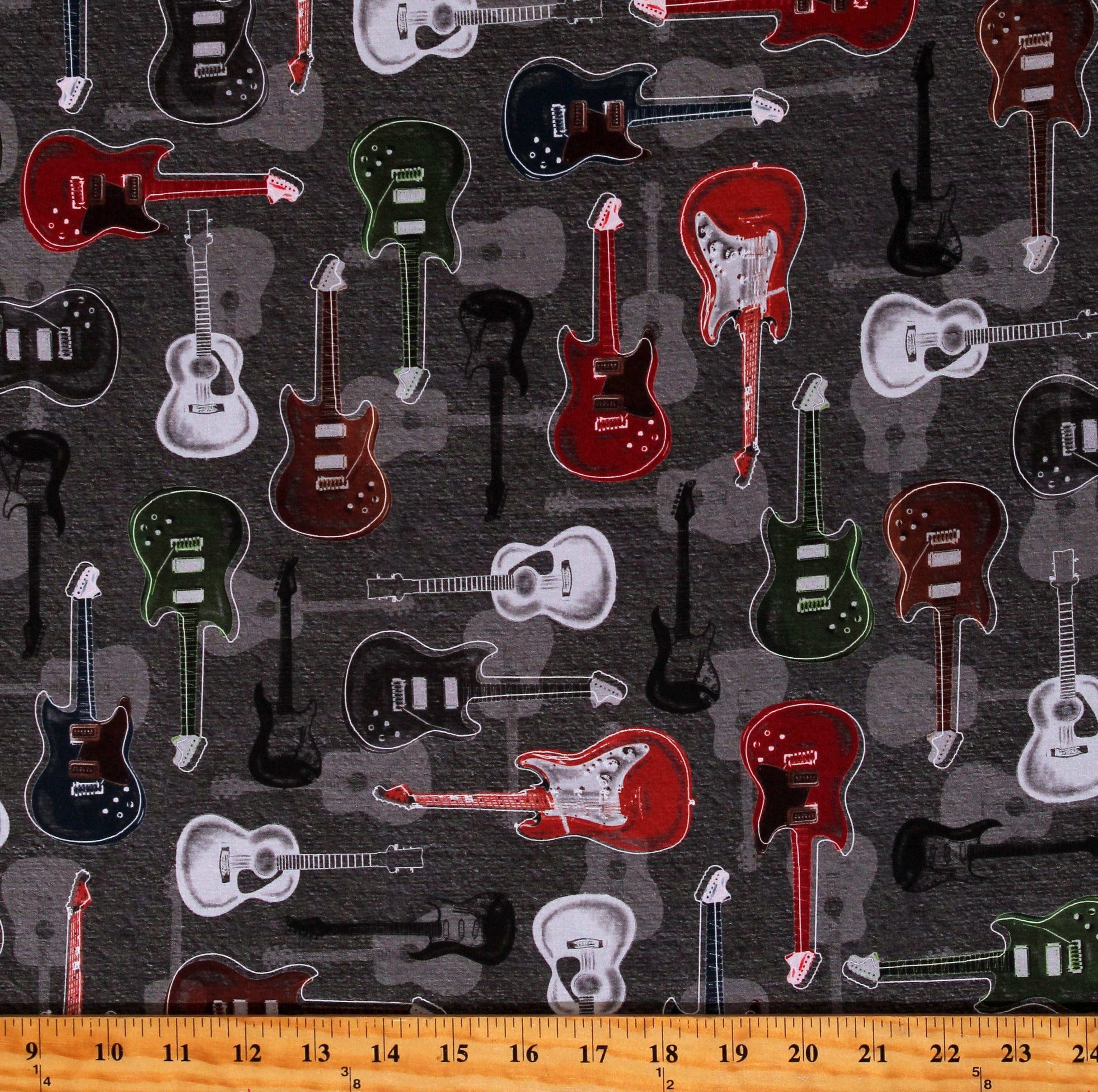 Cotton Man Cave Musical Instruments Guitar Strings Music Charcoal ...