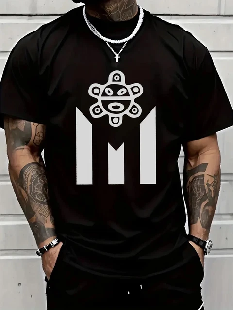 Cotton Men'S Graphic Tee, Breathable, Lightweight & Machine Washable ...