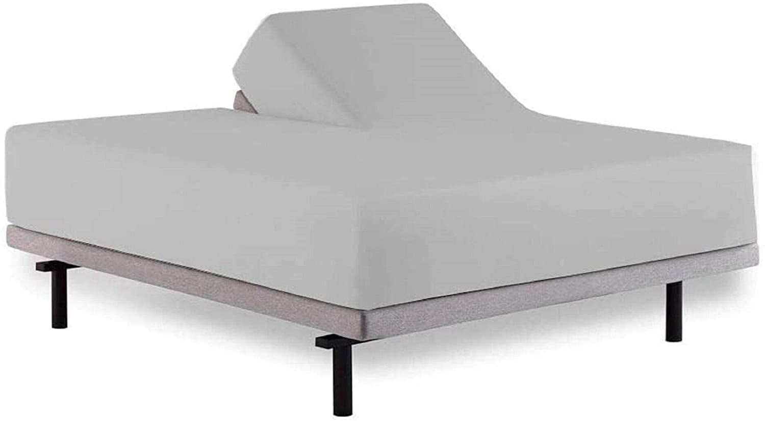 Cotton Metrics 800TC 100% Cotton Top Split King Sheets Sets for ...