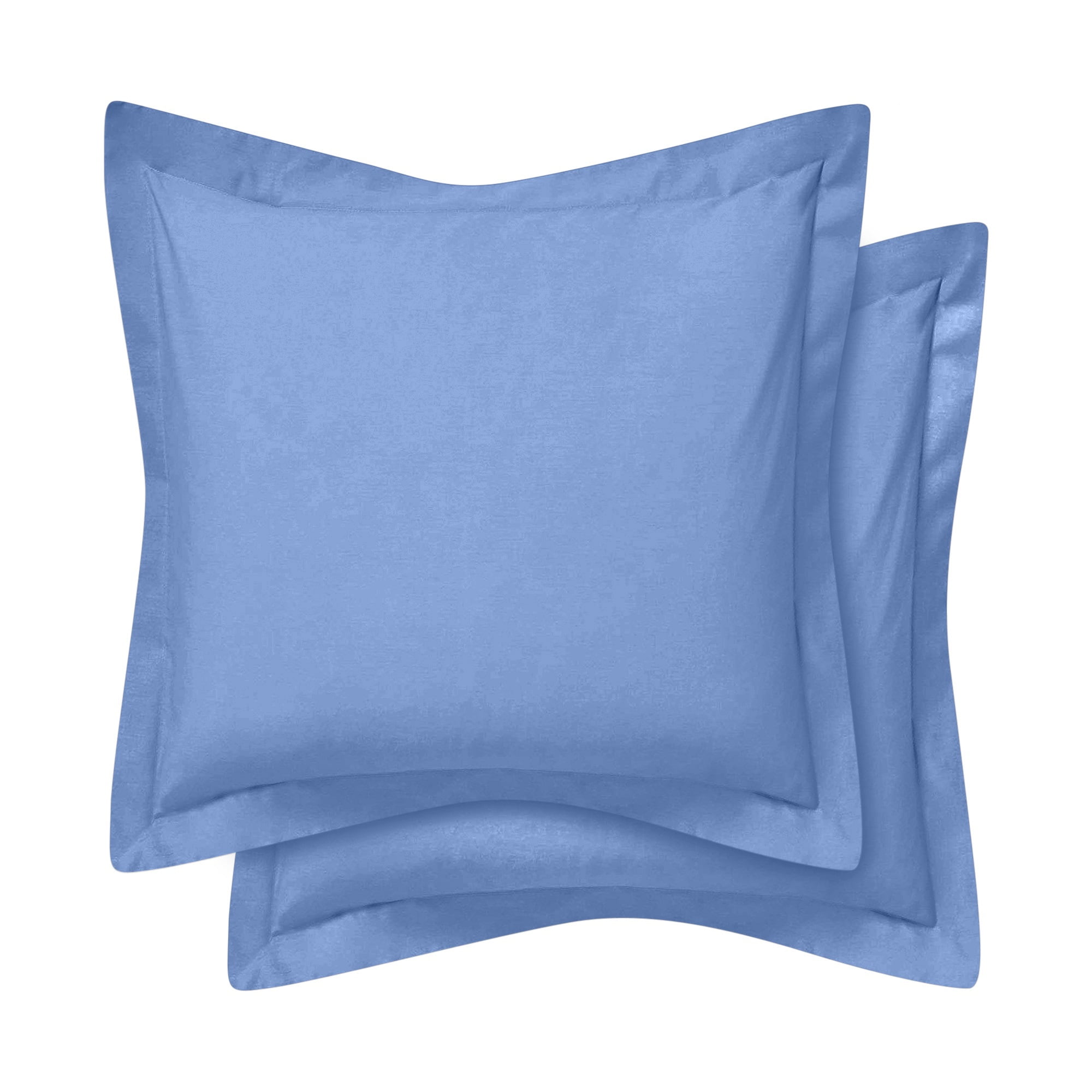 Cotton Metrics Heavy Quality European Square Pillow Shams 800TC 100% ...
