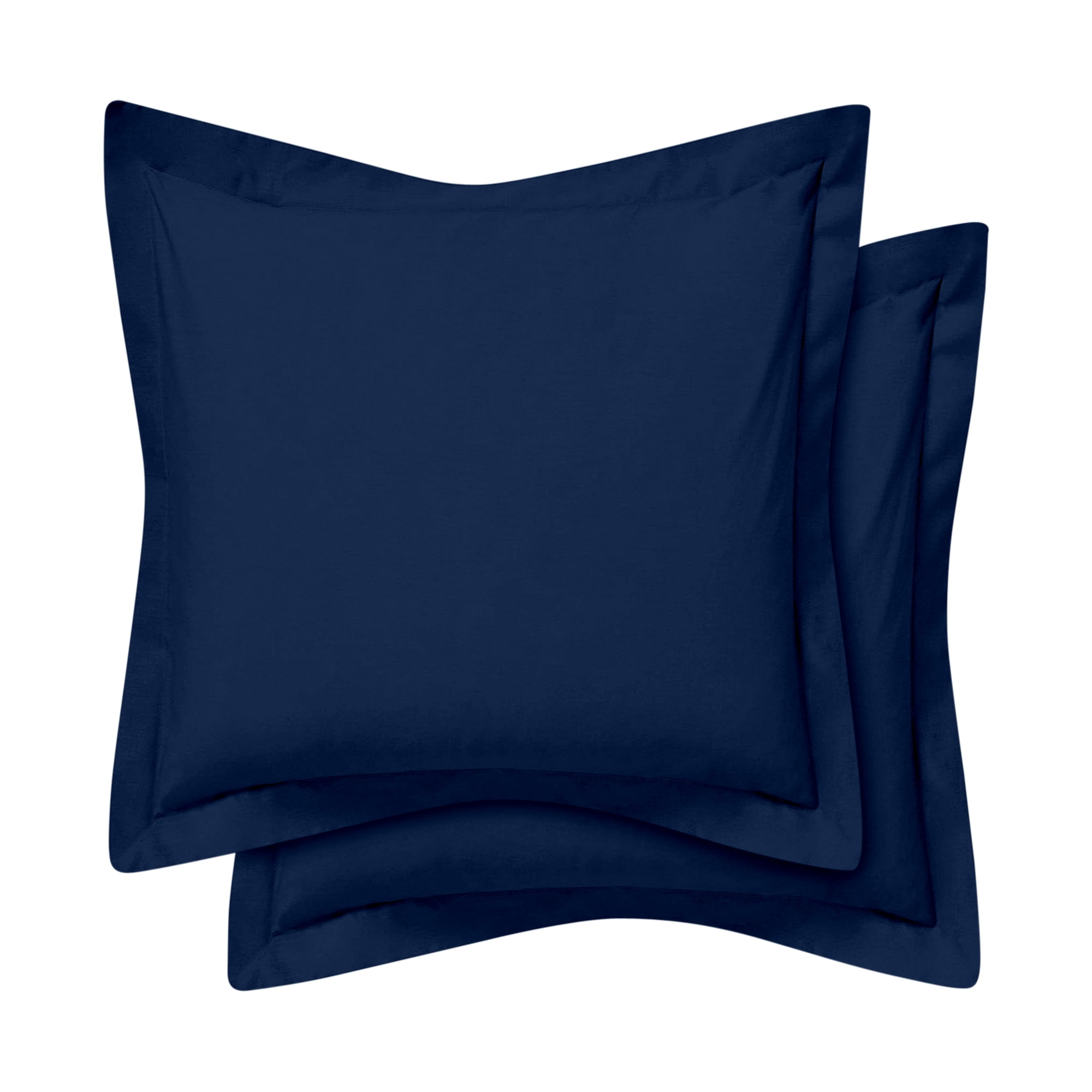 Cotton Metrics Heavy Quality European Square Pillow Shams 800TC 100% ...