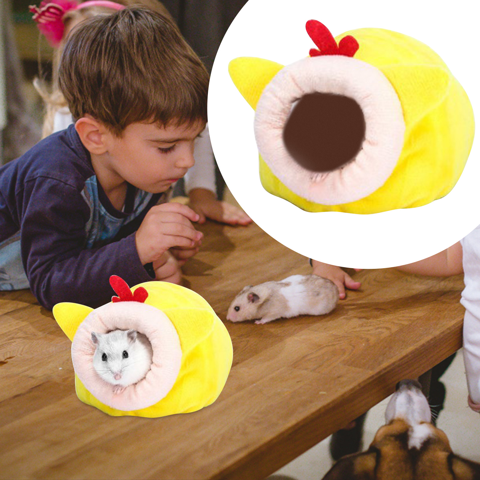Cotton Mini Animal Pet Nest Winter Mini Hamster Bed Hideouts And Houses ...