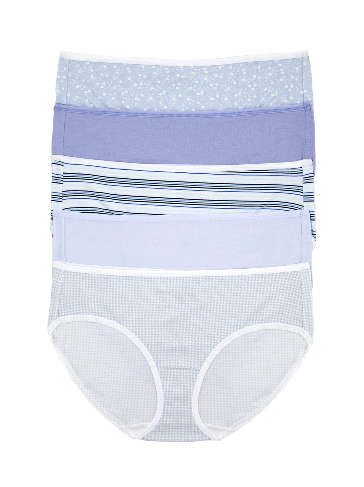 Cotton Modal Hipster Underwear 5-Pack (Cotton Sky, X-Large) - Walmart.com