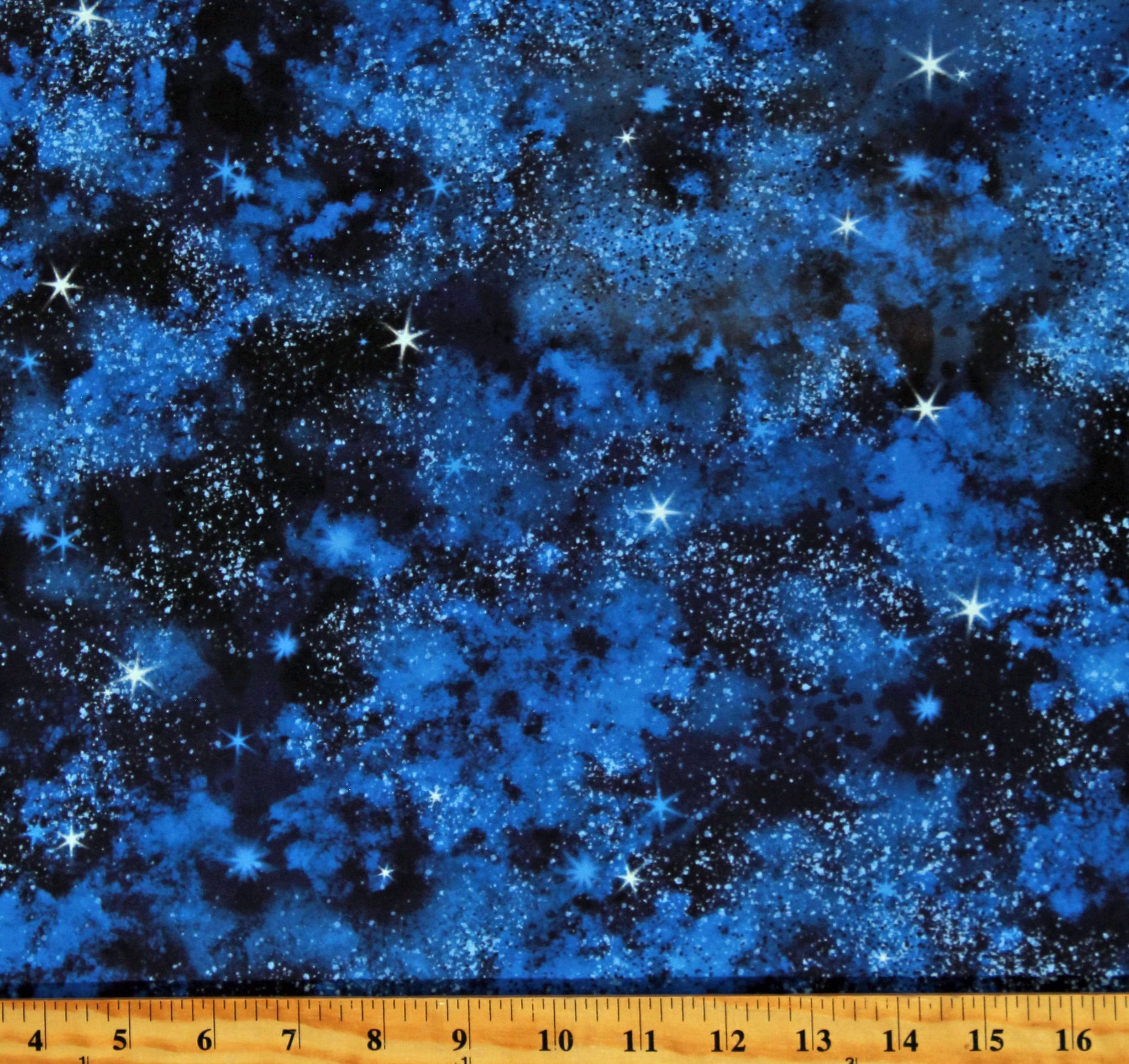 Cotton Nature's Wonder Sky Galaxy Cosmos Clouds Stars Lights Landscape ...