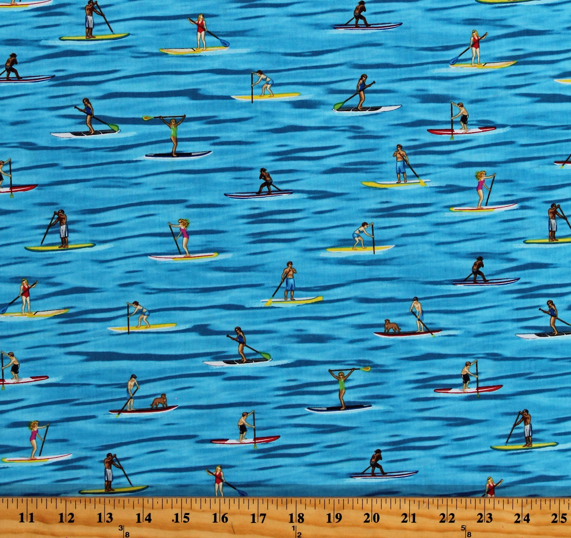 Cotton Paddleboards People Paddleboarding Beach Summer Water Sports ...