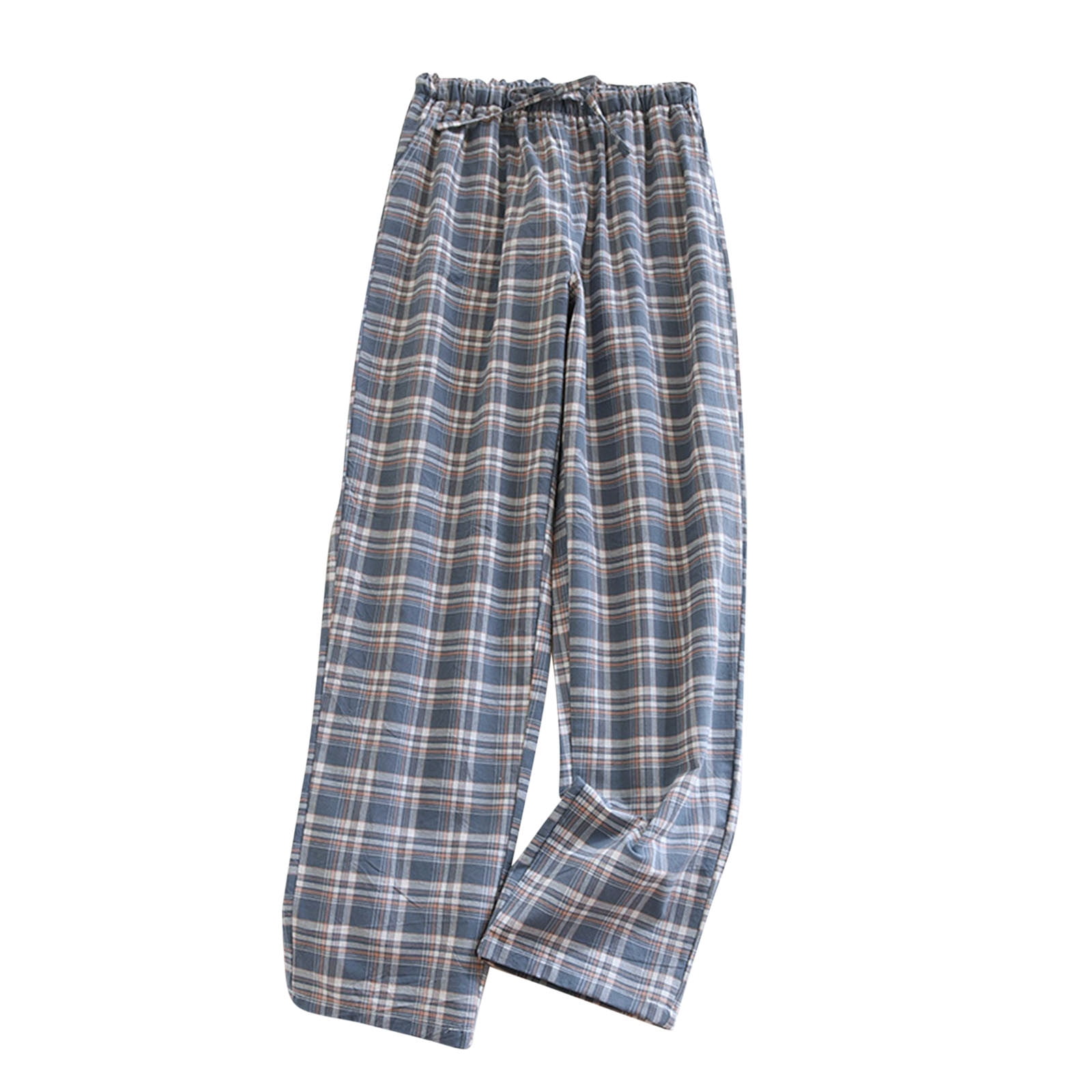 Cotton Pajama Women's Soft Comfy Baggy Cute Plaid Lounge Pants Comfy ...