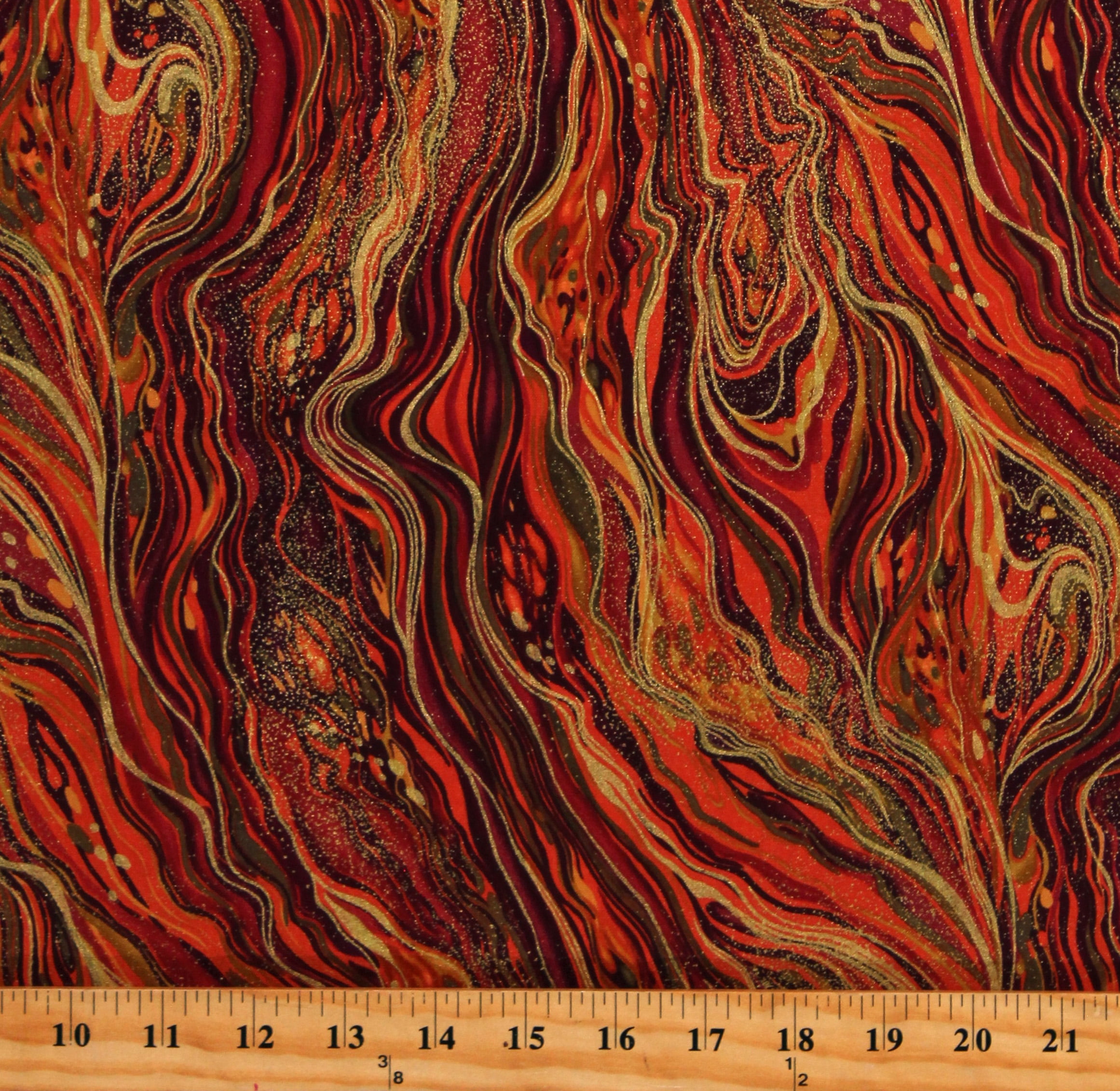 Cotton Palazzo Swirls Lines Glitter Shimmer Swirled Patterned Designed ...