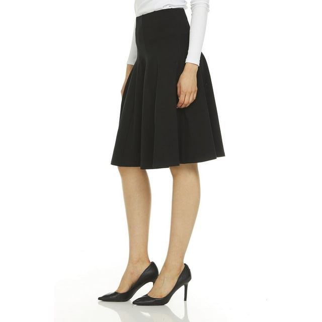 Ladies Cotton Panel Skirt - Walmart.com