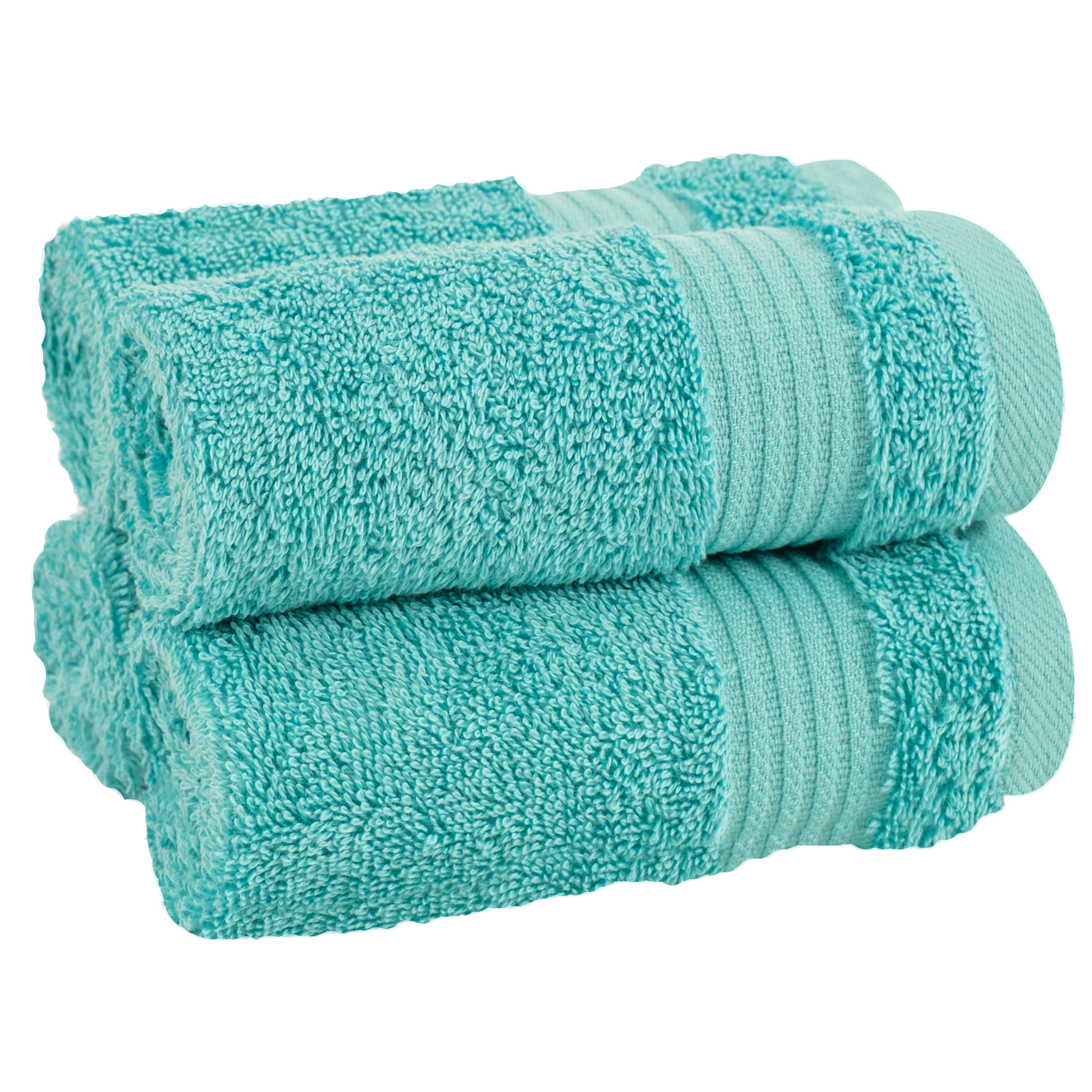 Cotton Paradise 100% Cotton 4 Piece Washcloths, Soft Absorbent Small ...
