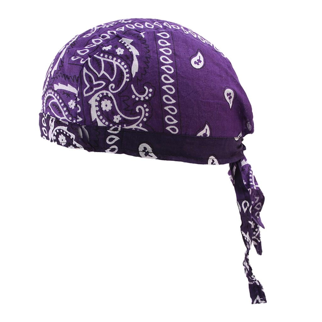 Cotton Pirate Head Scarf Chemo Cancer Hat Sleep Cycling Riding s Turban ...
