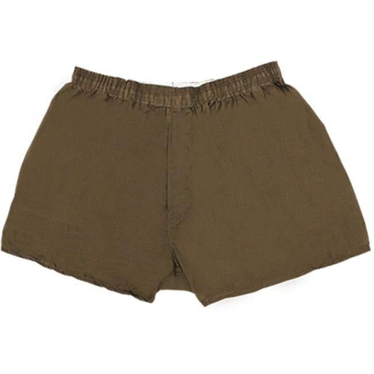 Cotton Plus Boxer Shorts - Brown - 4XL Case of 36 - Walmart.com