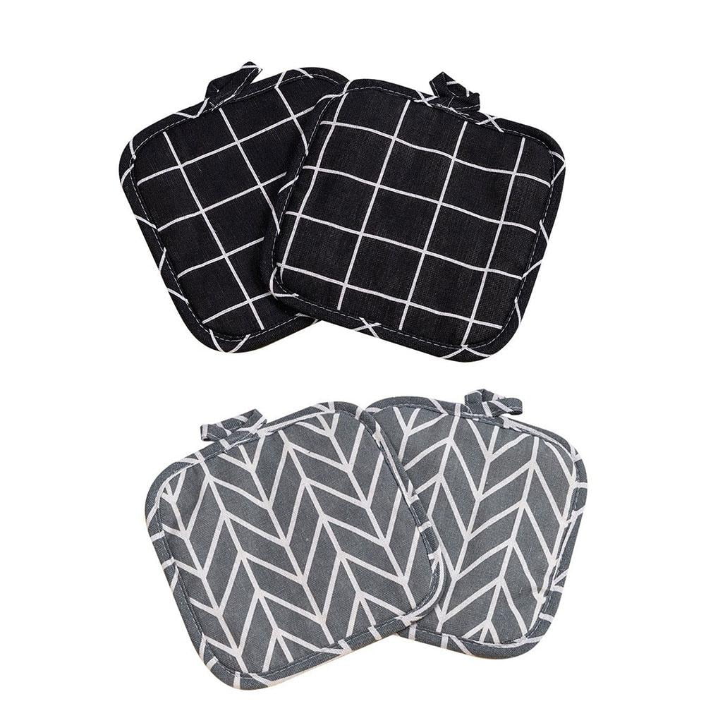 Cotton Pot Pan Oven Cloth Resistant Insulation Insulation Pads Mat ...