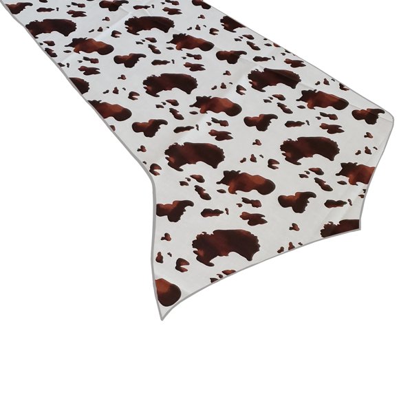 Cow Print Table Runner