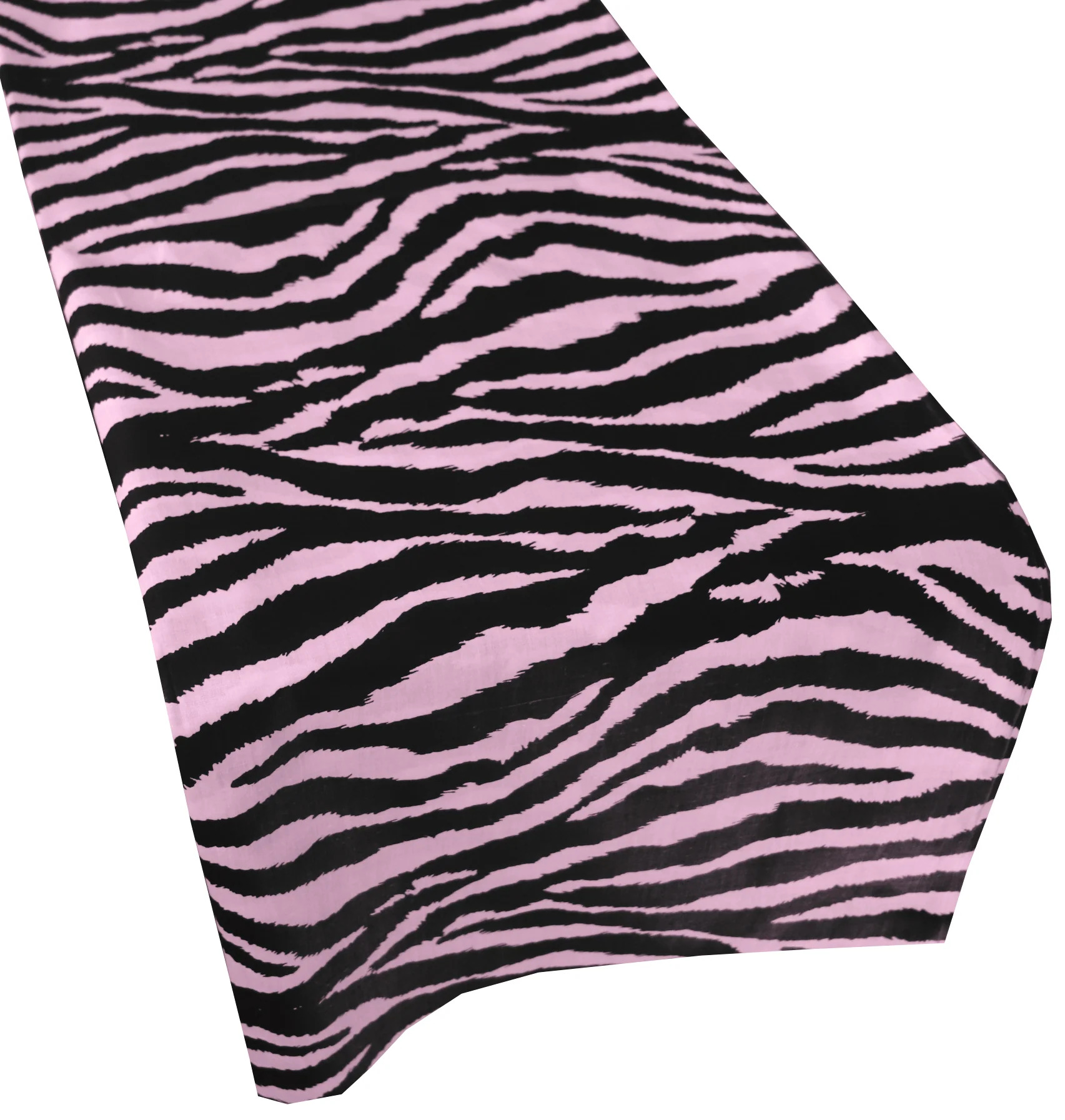 Cotton Print Table Runner Animal Zebra Stripes Pink - Walmart.com