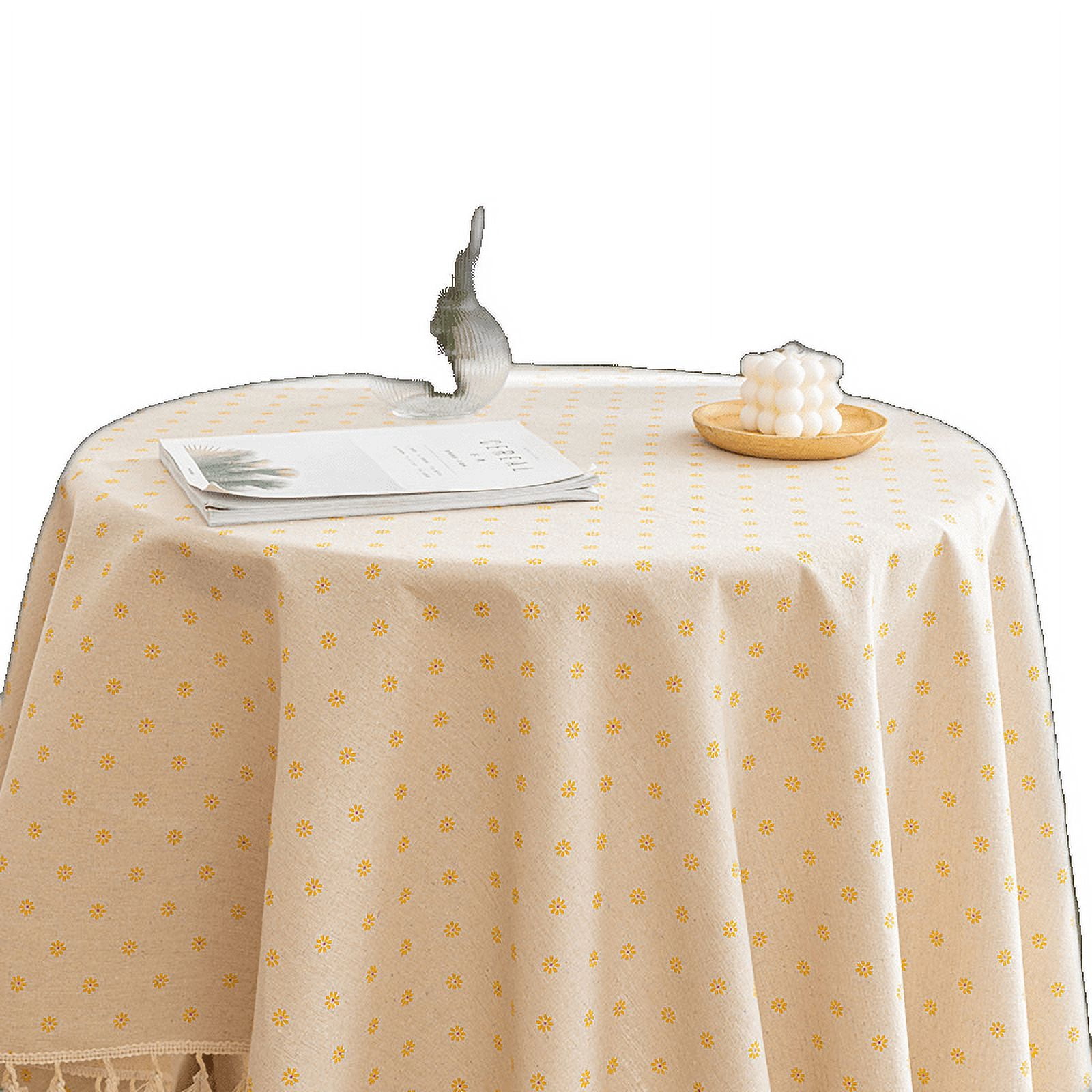 Cotton Printed Tablecloth Fabric Desk Ins Style Cover Cloth Coffee ...
