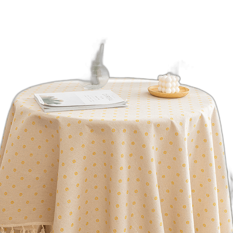 Cotton Printed Tablecloth Fabric Desk Ins Style Cover Cloth Coffee ...