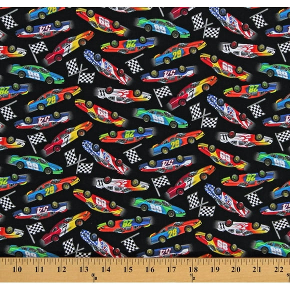 Race Car Fabric