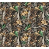 Cotton Real Tree Plain A/O Camouflage Trees Leaves Cotton Fabric Print ...