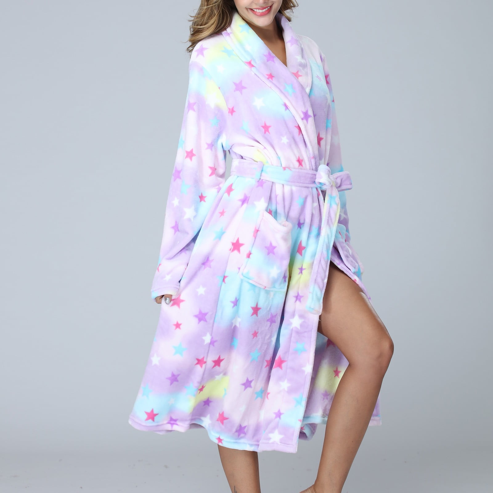 Cotton Robes For Women Women'S Bathrobes For Summer Robes Housecoat ...