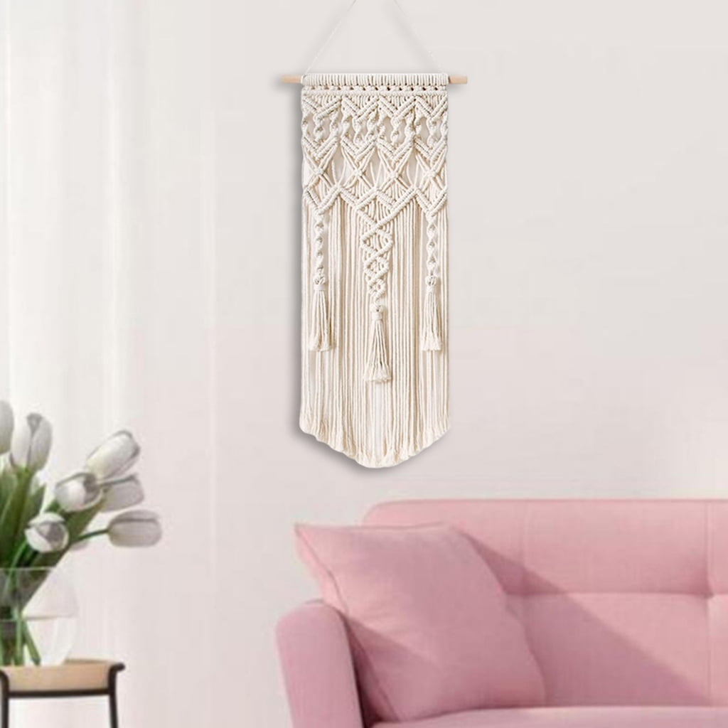 Cotton Rope Woven Macrame Wall Hanging Wall Tapestry Bohemian for ...