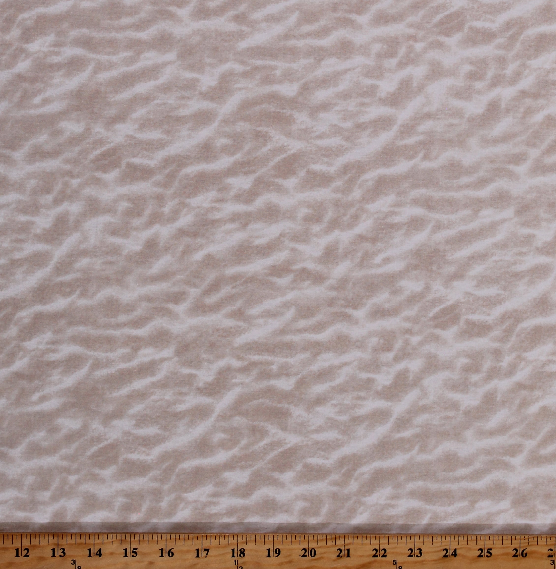 Cotton Sand Shifting Dunes Landscape Ocean Beach Natural Cotton Fabric ...