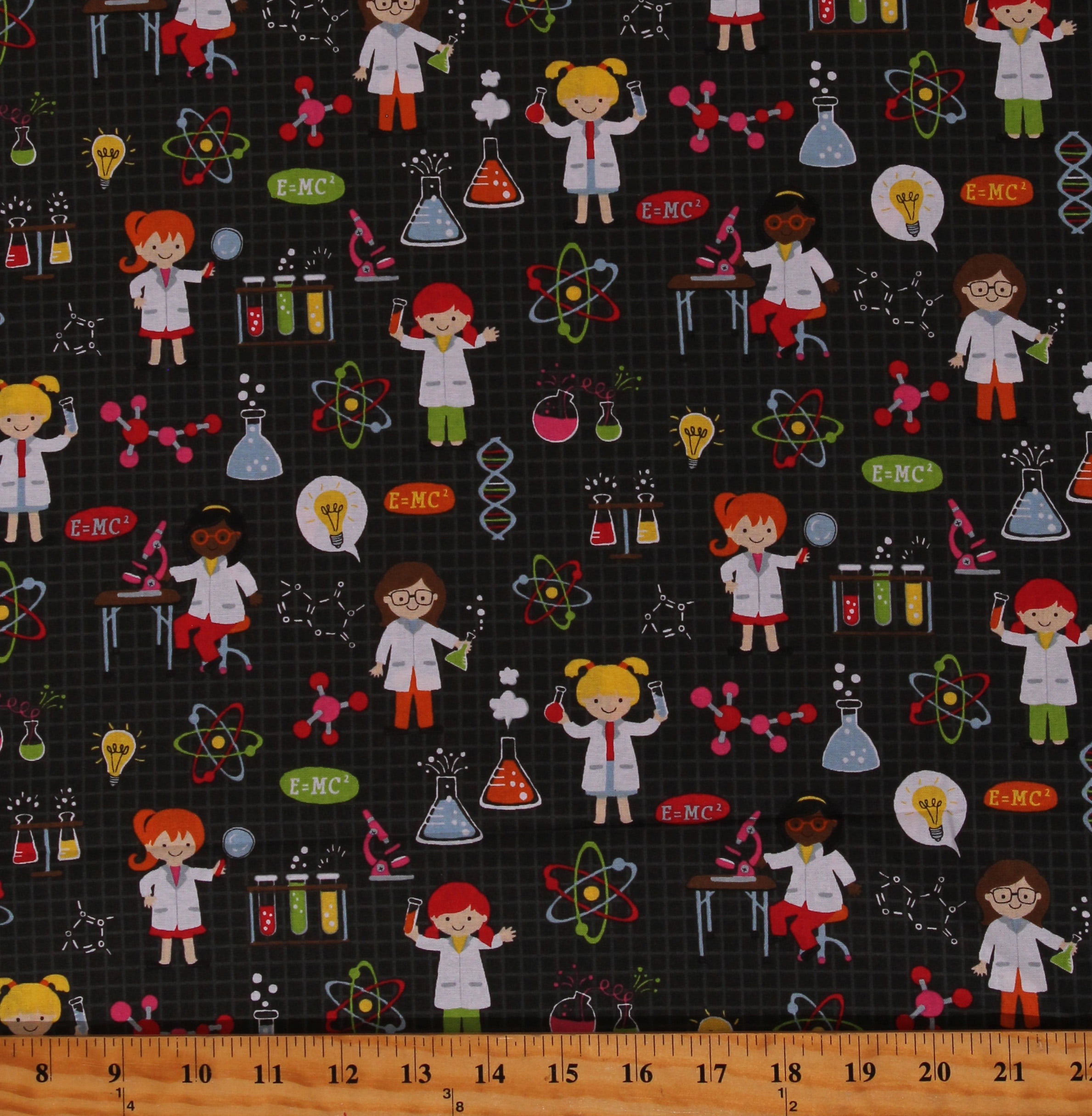 Cotton Science Biology Chemistry Experiments Math Equations Girl ...