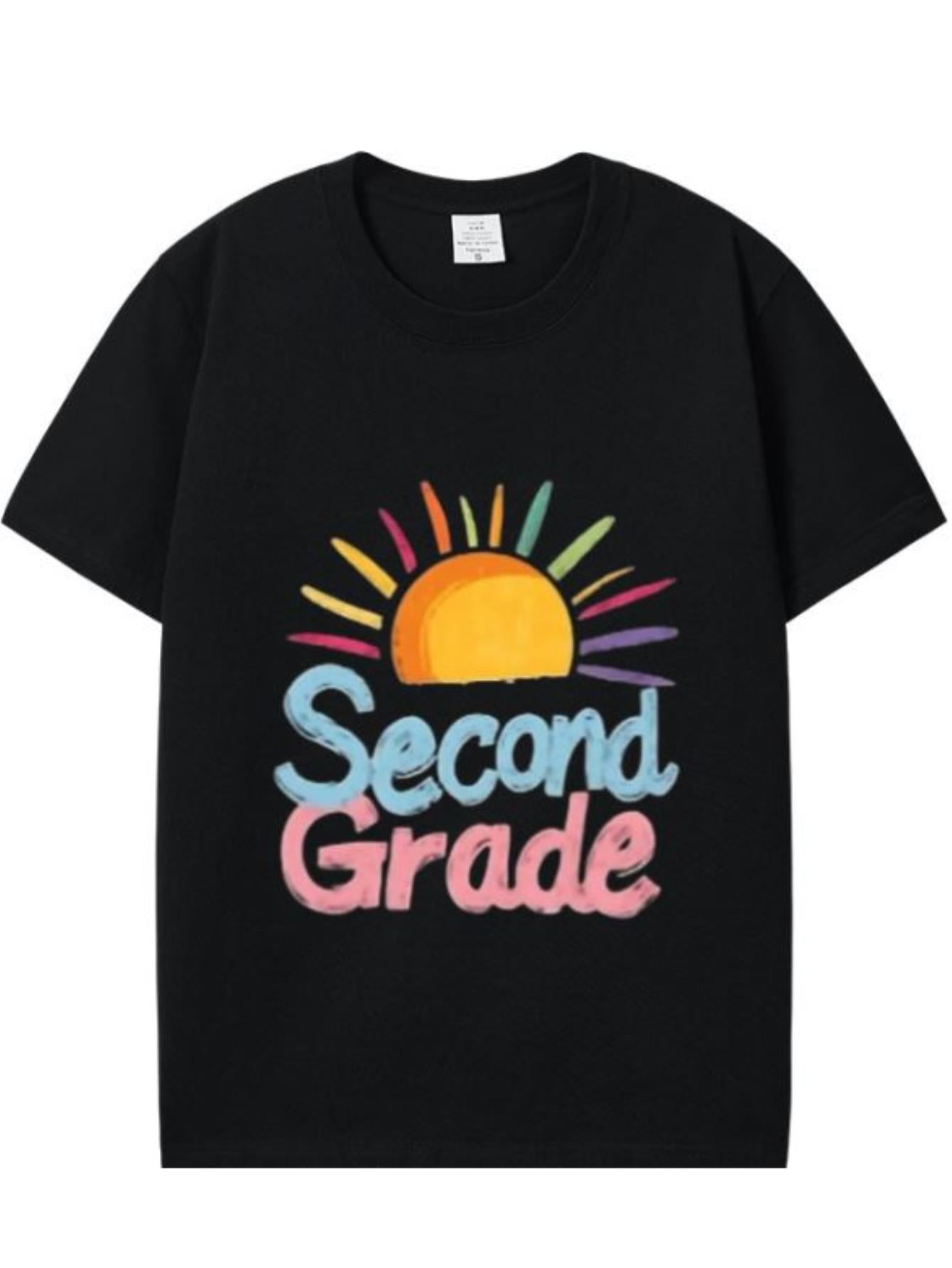 [Cotton Second Grade Tee] - Back To School Season Shirt - First Of ...